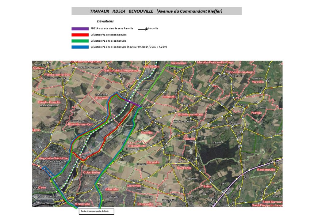 PLAN DEVIATION - Ranville - Site officiel de la ville